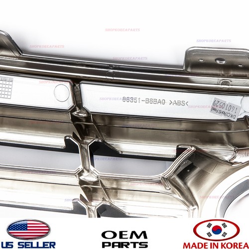 Genuine Front Radiator Grille ⭐OEM⭐Hyundai Santa Fe XL 3.3L 2017-2019 ...