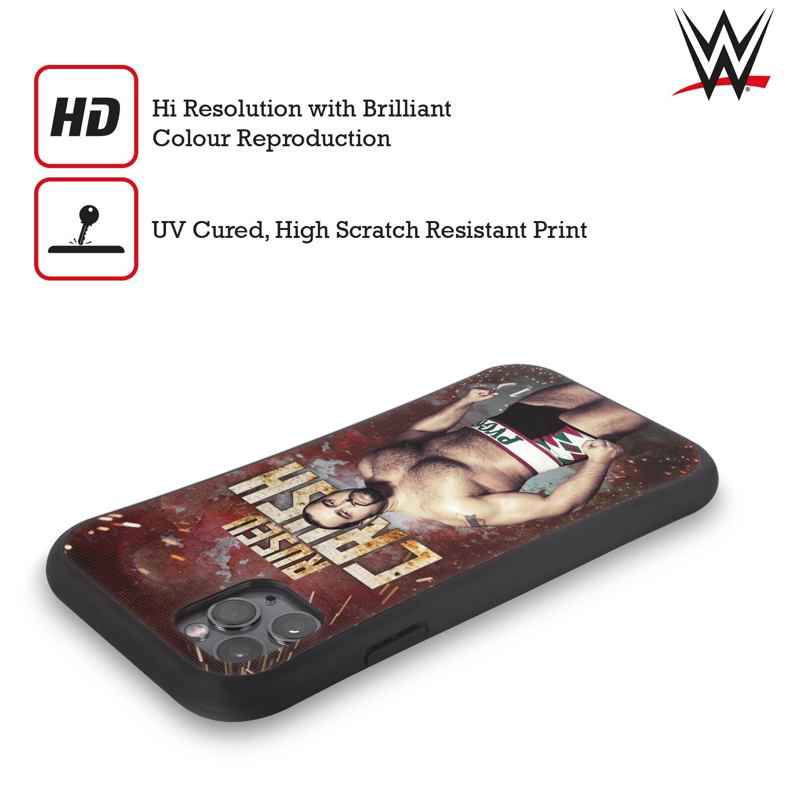 OFFICIAL WWE RUSEV HYBRID CASE FOR APPLE iPHONES PHONES | eBay