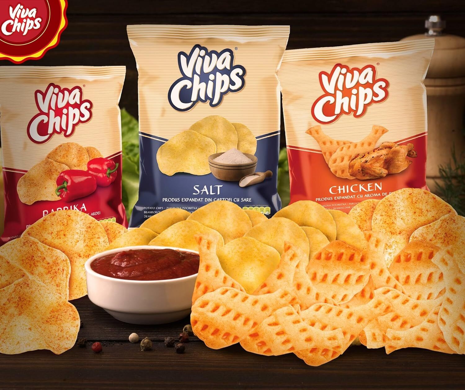 VIVA Potato Chips Masala Flavored Crisp & Low Fat Healthy Snack(Any ...