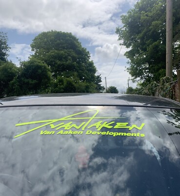 Van Aken Stickers Decals Car | eBay