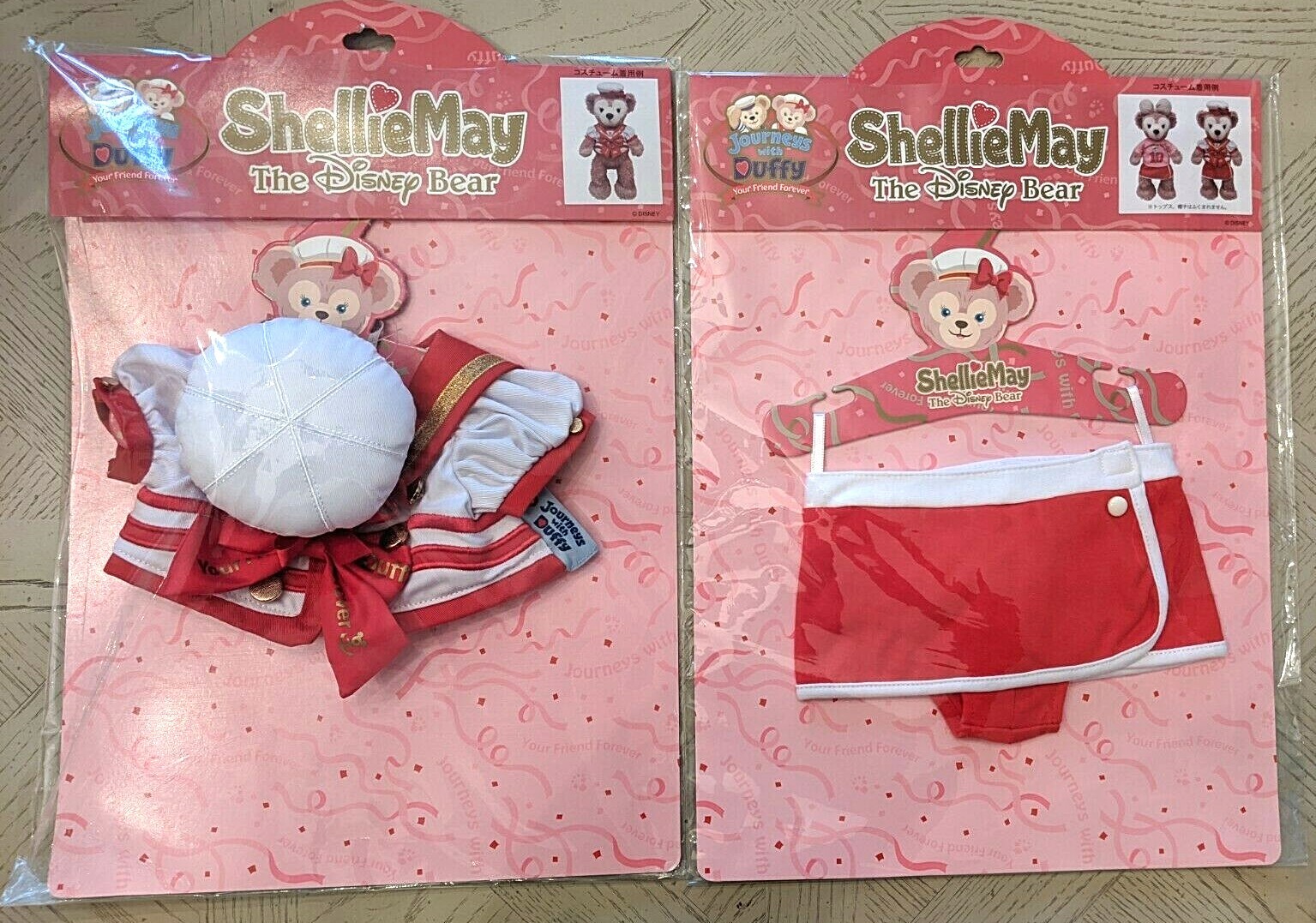 Japan Tokyo Disney Sea ShellieMay JOURNEYS WITH DUFFY Sailor Costume ...
