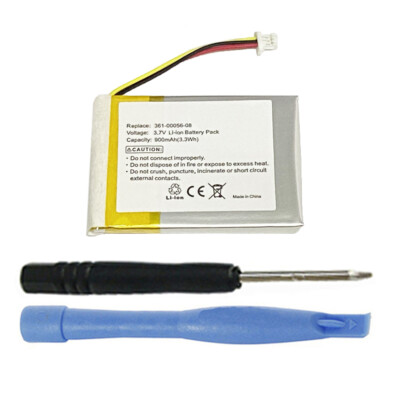 900mAh 361-00056-08 Battery Replacement for Garmin DriveSmart 5 55 61 ...