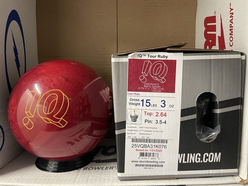 Storm IQ Tour Ruby 15lbs! NIB! | eBay