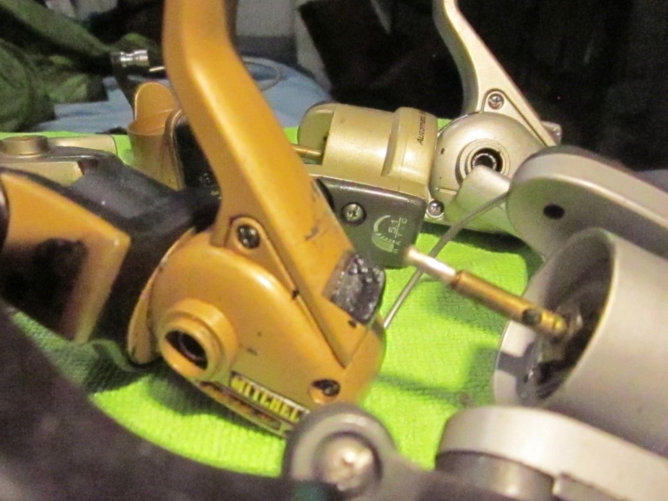 6 Mitchell reels for parts or repair. | eBay
