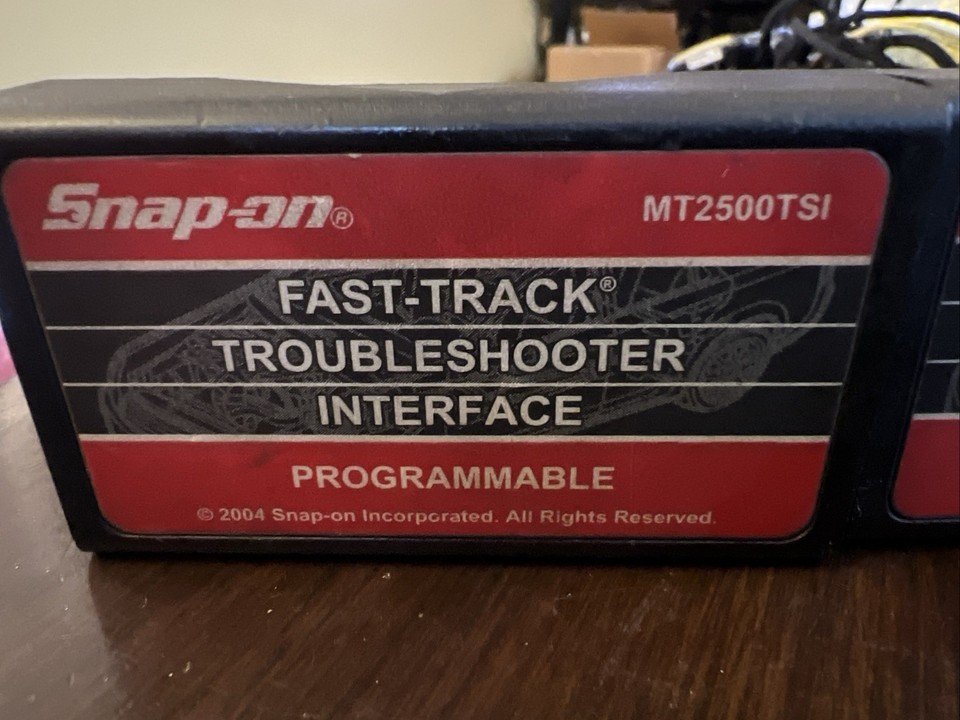 Snap On MT-2500TSI & MT-2500VCI Programmable Cartridges Scanner ...