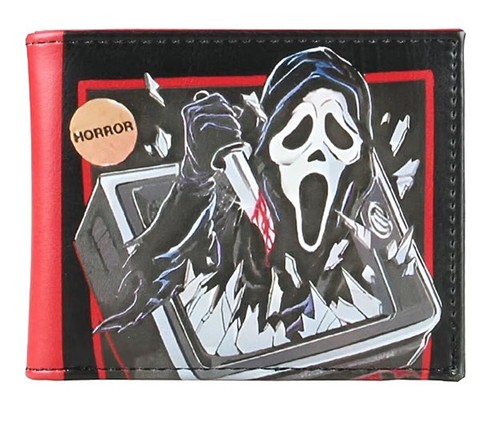 Scream Movie Ghostface Horror Character Men’s Bifold Wallet | eBay