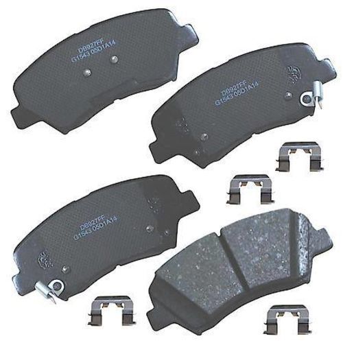 Disc Brake Pad Set-Premium Gold Ceramic Front Brake Pads CARQUEST ...