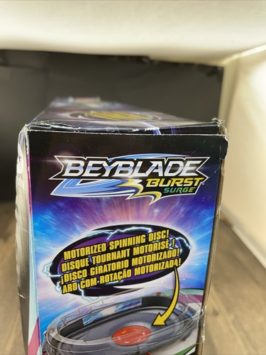 Hasbro: Beyblade Burst Surge Speed Storm Motor Strike Battle Set Game ...