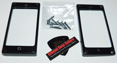 Epiphone Adam Jones Les Paul Custom Pickup Rings Humbucker Black Guitar ...