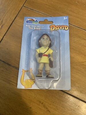 Bible Toys ~ Real Stories From The Bible Figures ~ David 2.75" Sealed ...