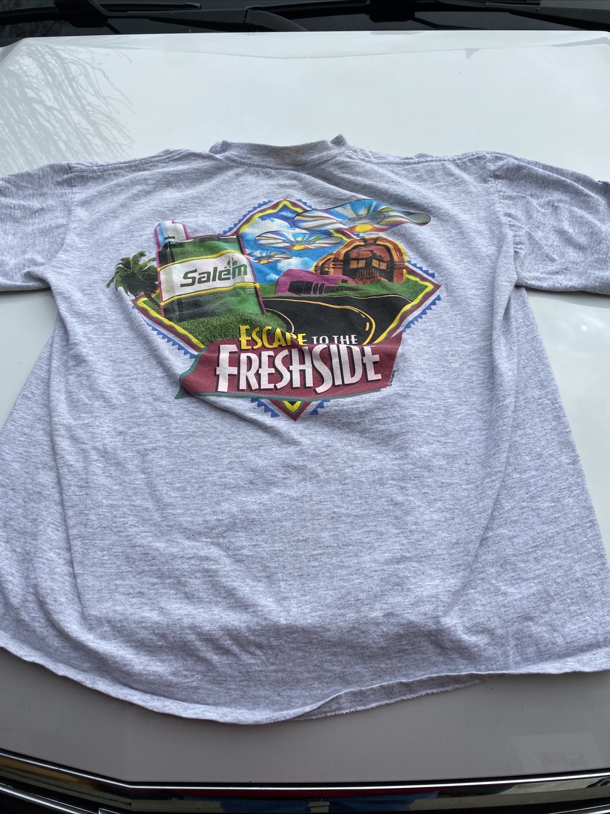 VTG 90s 1993 Salem Cigarettes Escape To The Freshside… - Gem