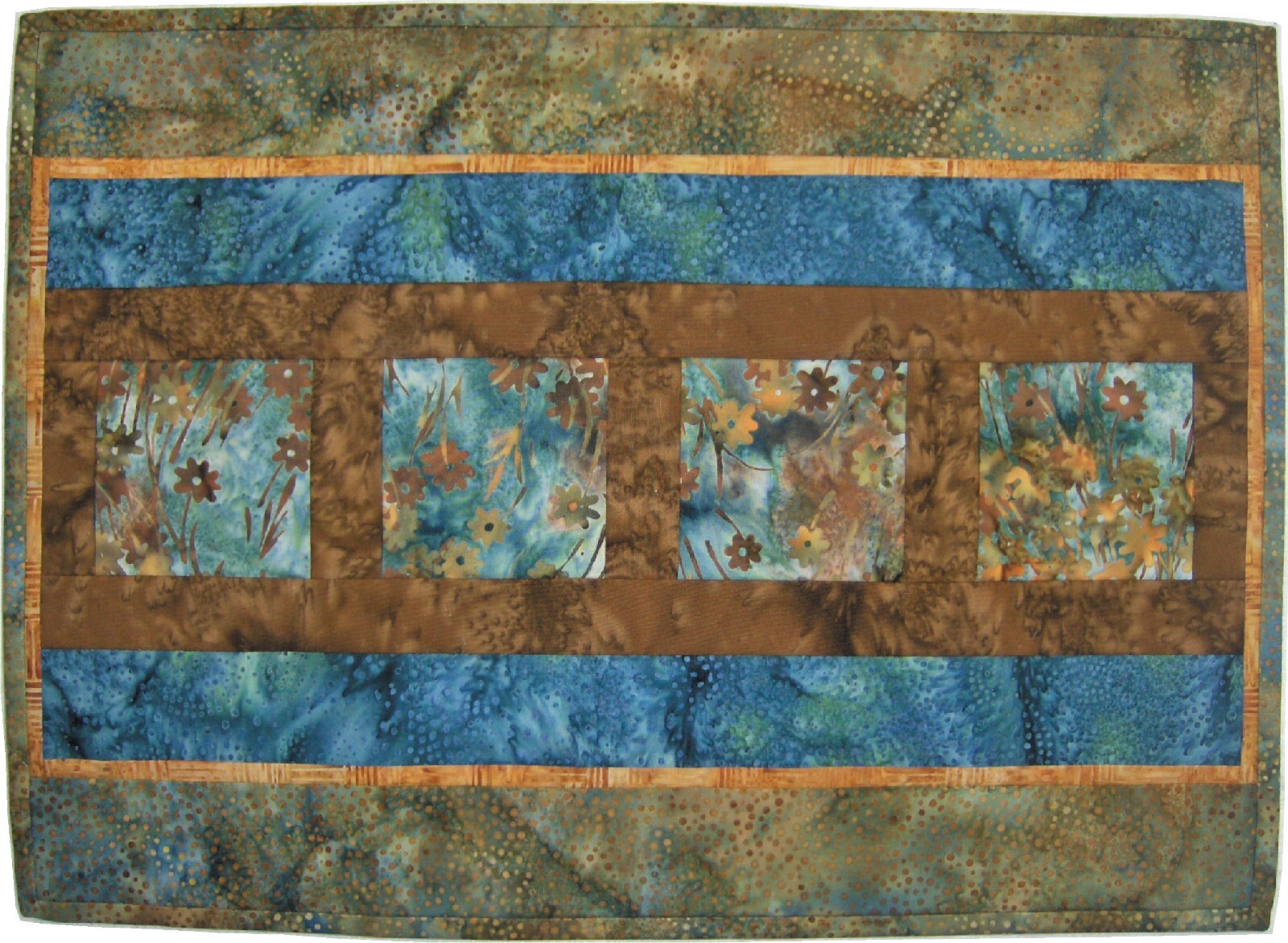 Quilting Sewing Pattern Instructions Mod Pod runner placemat quilt as ...