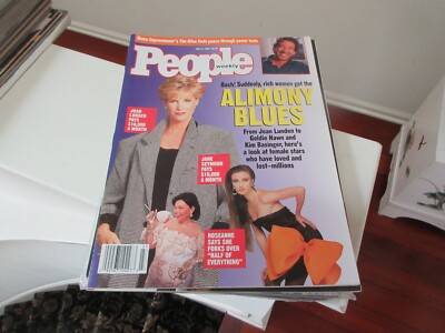 People Magazine July 6 1992 ALIMONY Goldie Hawn Kim Basinger Tim Allen ...