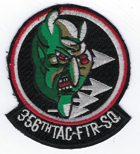 356TH TACTICAL FIGHTER SQUADRON TFS PATCH US AIR FORCE PIN UP BDU | eBay