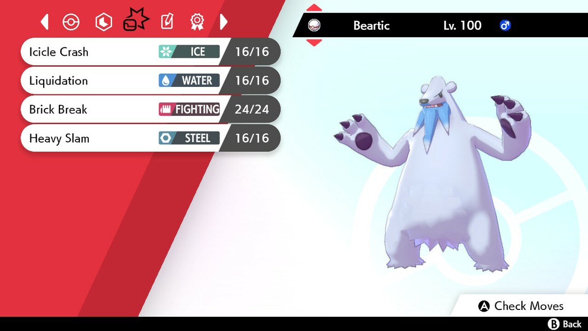 Shiny Beartic