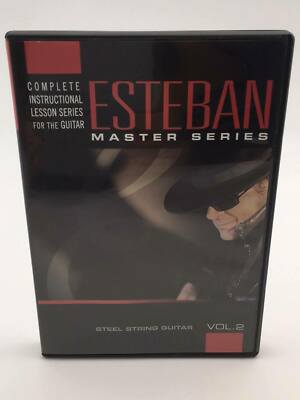 ESTEBAN Master Series - Steel String Guitar Volume 2 DVD like new | eBay