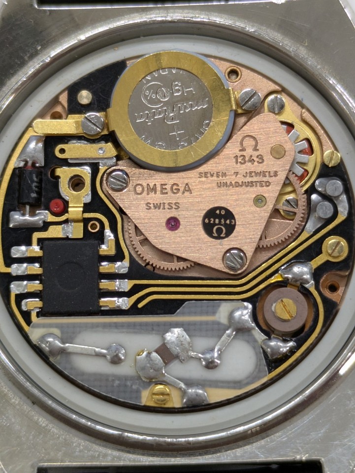 *Working Needs Repair* OMEGA Constellation Cal.1343 Quartz Push Chronometer Mens | eBay