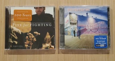 Five For Fighting CD Lot The Battle For Everything & America Town | eBay