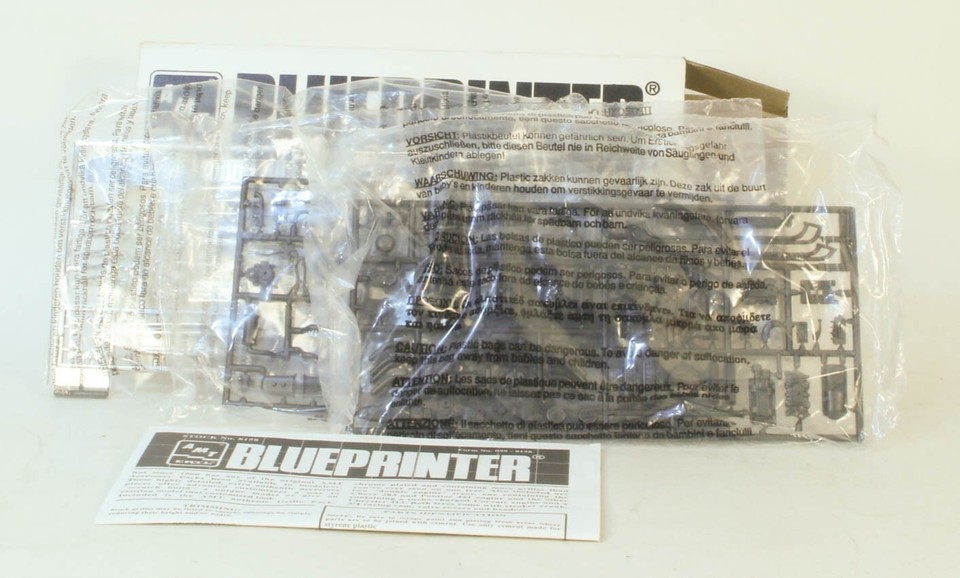 AMT Blue Printer Parts Pack Sealed Contents | eBay