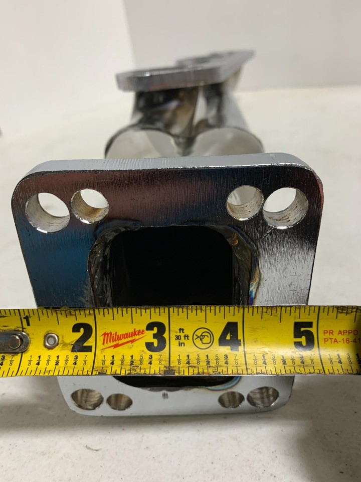 For Dodge Mopar Twin Turbo Manifold Headers 318 340 360 5.2L 5.9L ...