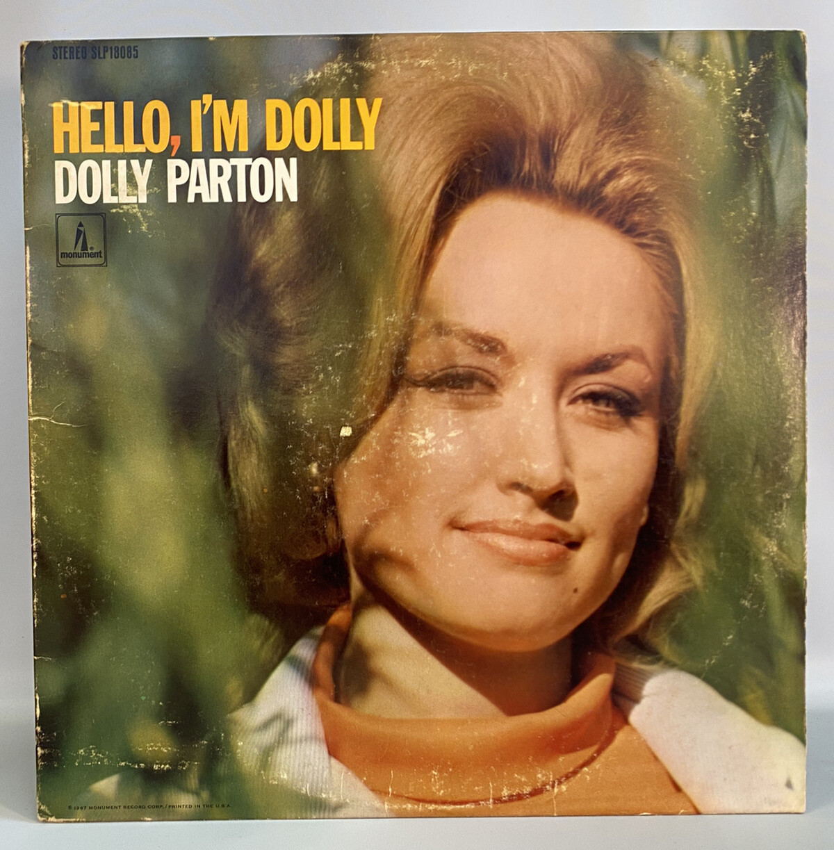 Dolly Parton Hello, I’m Dolly Vintage Vinyl Record LP Original 1967 Debut Album | eBay