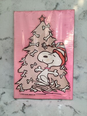 Vintage Peanuts SNOOPY Hallmark Christmas GIFT TAGS Sealed MIP New ...