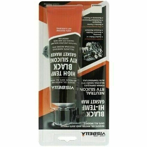 RTV Silicone Gasket Maker Black Hi-Temp Sealant Oil, 48% OFF