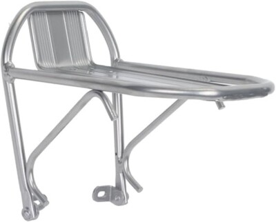 Sunlite Gold Tec Front Bicycle Rack – Silver | Fits 26"/700c Wheels ...