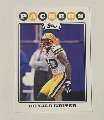 2008 Topps Donald Driver #132 Green Bay Packers | eBay