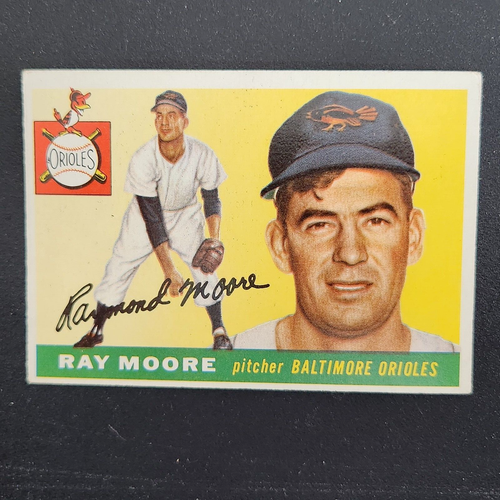 1955 Topps Ray Moore #208 VG/EX High Number | eBay
