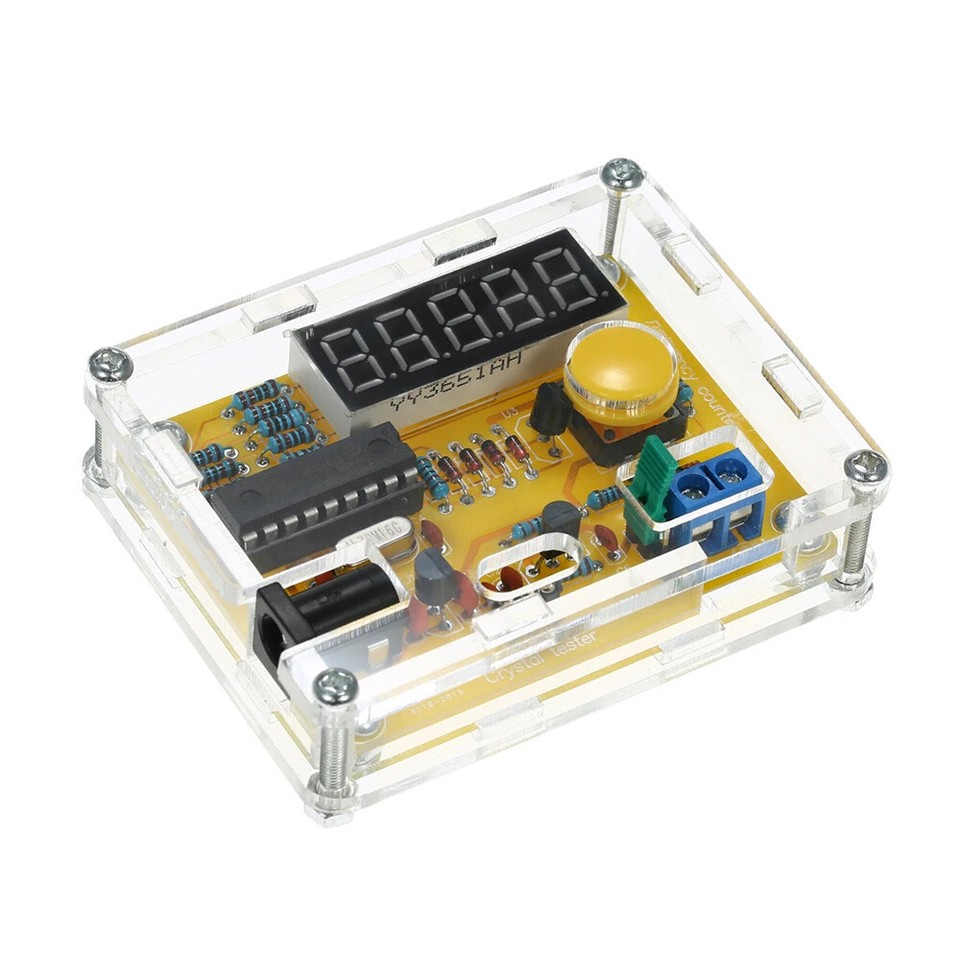 1Hz-50MHz Digital LED Crystal Oscillator Frequency Counter Meter Tester ...