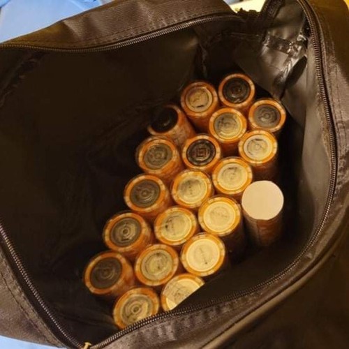 HUGE 2017 SATORI CHIP LOT! 20 ROLLS, 500 CHIPS, Bitcoin Casascius ...