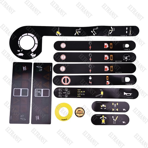 Platform Console Decal 1001119562 for JLG Telescopic Boom Lift 600S ...
