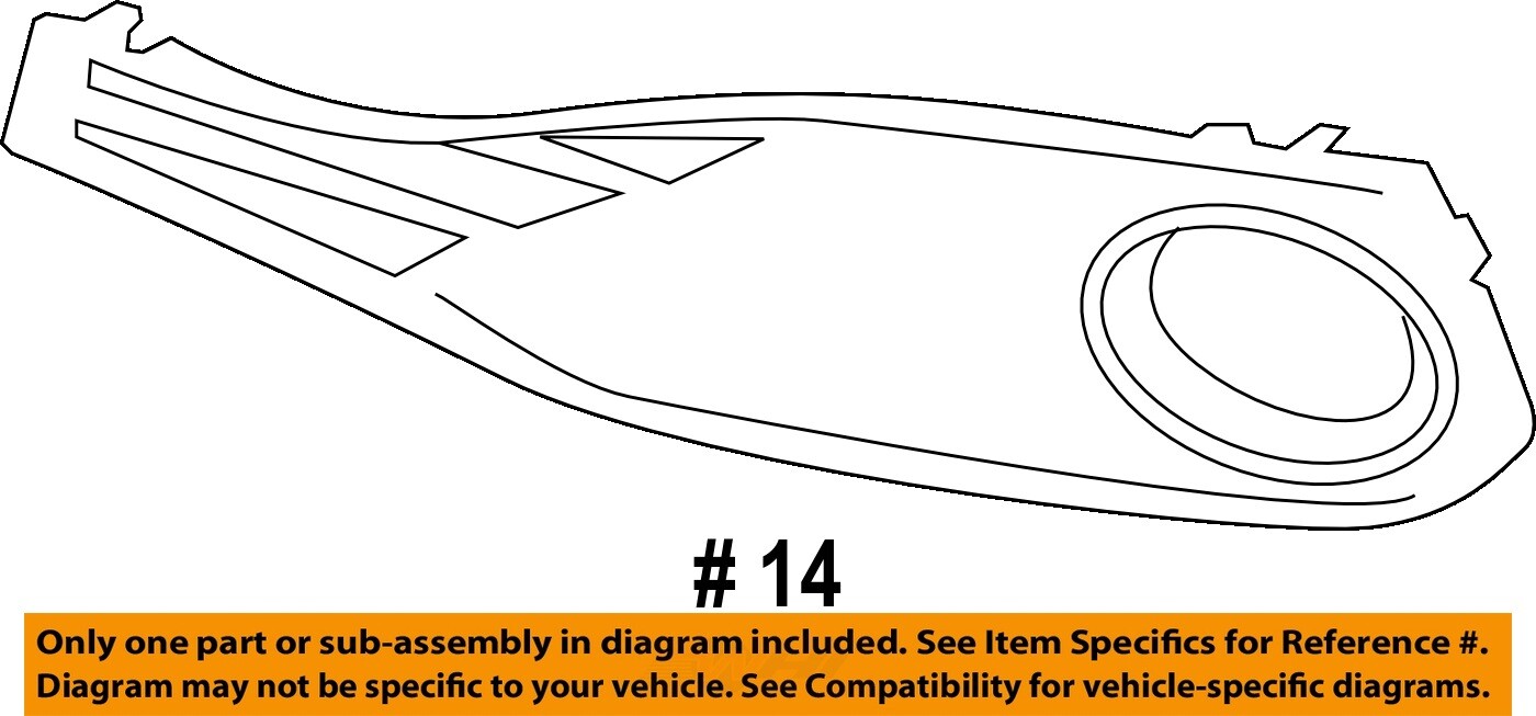Genuine OEM Fog Light Trim for BMW 51117432618 for sale online | eBay