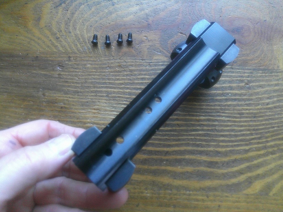 Thompson Center Encore Scope Mount Weaver Base 4 Screw Rings High Good ...