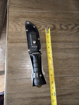 Knife large Rambo Hunting Camping Survival Bowie Knife NO RESERVE GOOD ...