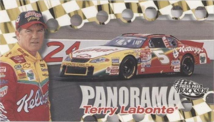 2000 Press Pass Trackside - Panorama Terry Labonte #P4 for sale online ...