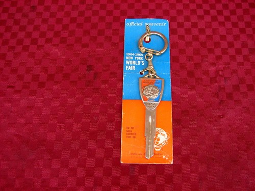 1953-69 RAMBLER NASH AMERICAN MOTORS AMC NOS KEY CHAIN BLANK WORLDS ...