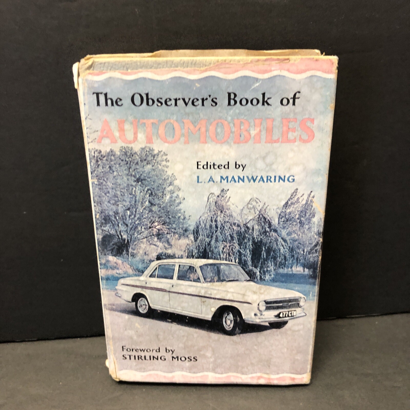 OBSERVER'S BOOK of AUTOMOBILES 1962 Moss Vintage Hardcover Book W/ Dust ...