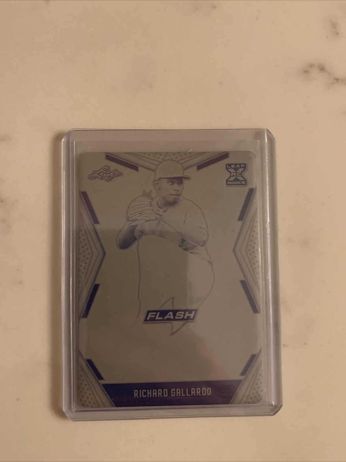2020 Leaf Flash #BA-RG3 Richard Gallardo Black Printing Plate 1/1 RC ...