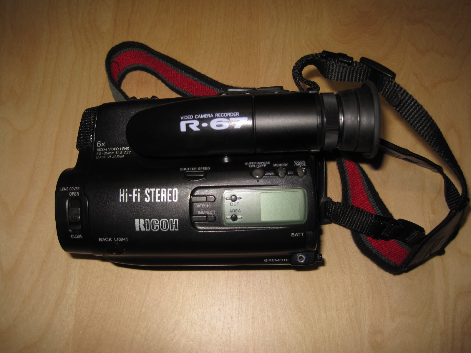 Ricoh R-67 Video 8 Camcorder - Black | eBay
