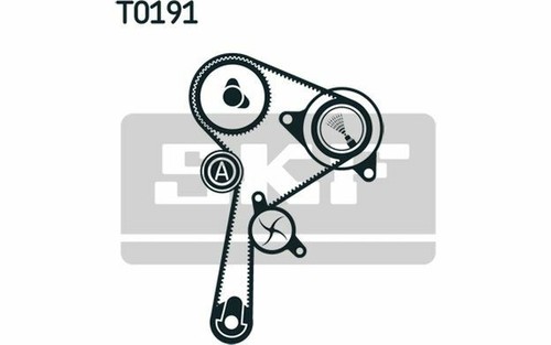 SKF Zahnriemensatz für DACIA DUSTER LODGY LOGAN VKMA 06136 - Mister ...