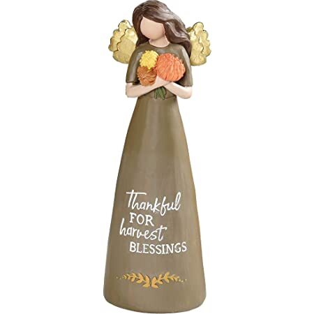 "Thankful For Harvest Blessings Angel" Fall Autumn Thanksgiving ...