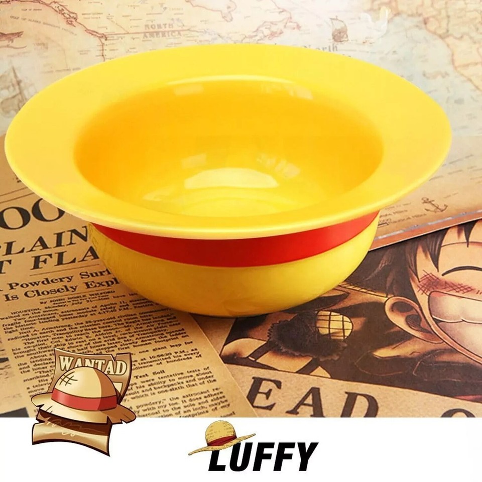 Ceramic Ramen Bowl Luffy Straw Hat (ONE PIECE anime) Design Ramen ...