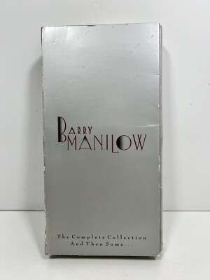 Barry Manilow The Complete Collection And Then Some 4 CD Booklet VHS ...