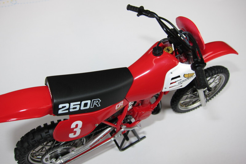 Rare kit Tamiya 1/12 Motorcycle Series No.11 Honda CR250R Motocrosser ...