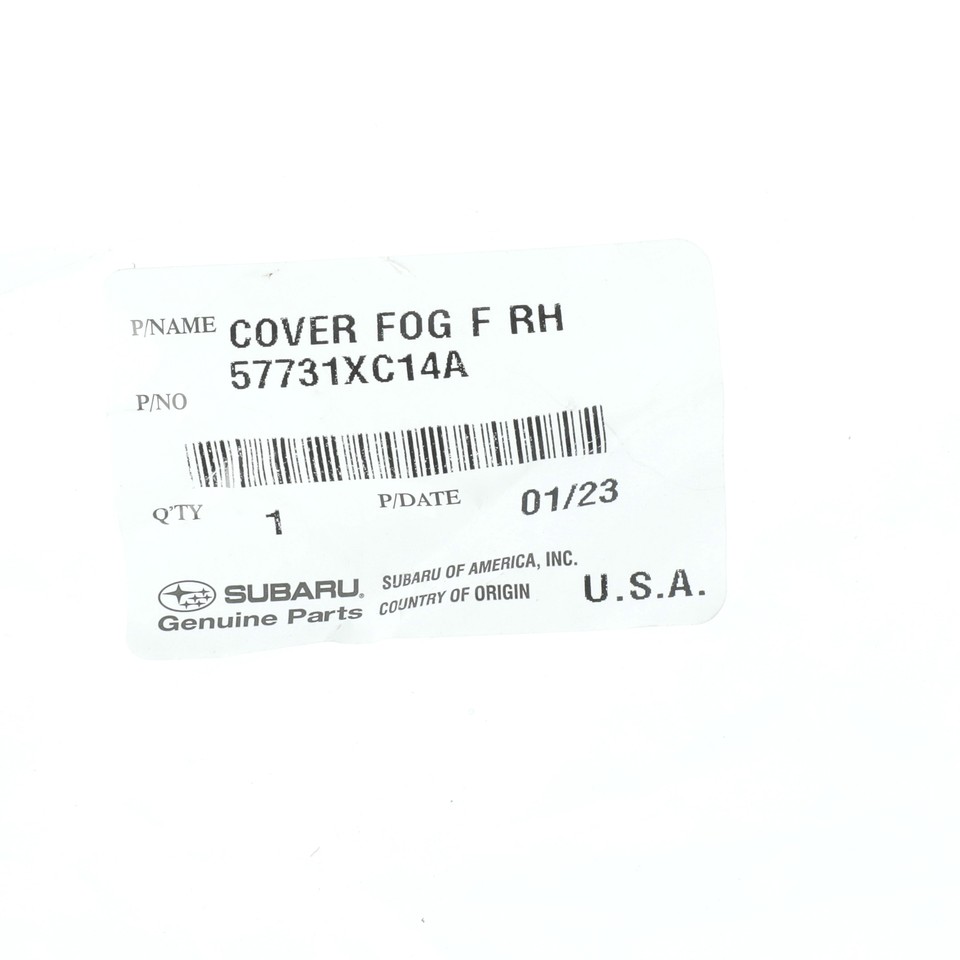 OEM NEW 2023-2024 Subaru Ascent Right Fog Light Lamp Trim Cover Bezel ...