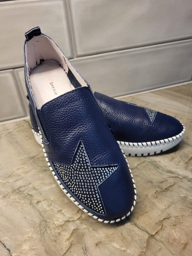 Women’s Bernie Mev. New York Shoes US 6 (EU 36) Slip-On Navy Leather | eBay