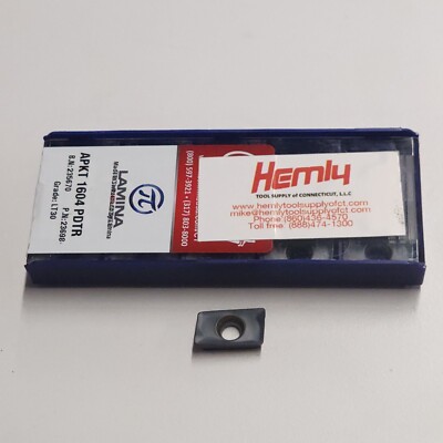 LAMINA APKT 1604 PDTR INSERT GRADE LT30 NEW (10PCS) | eBay