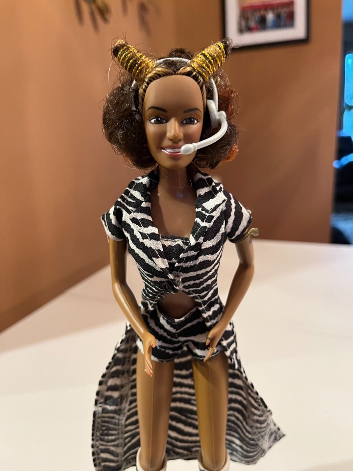 Vintage SPICE GIRLS 1998- "On Tour" Mel B. Scary Spice Galoob Barbie ...